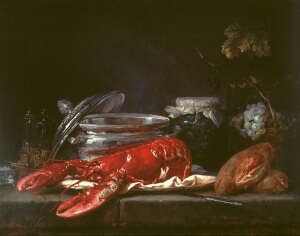 Nature morte au homard – Le Matrimoine